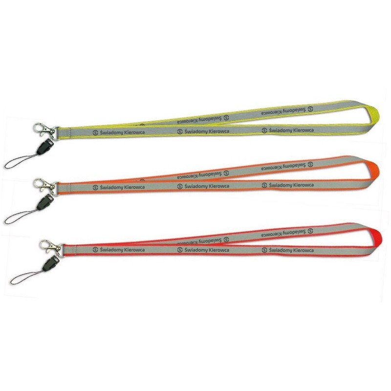 Reflective lanyard