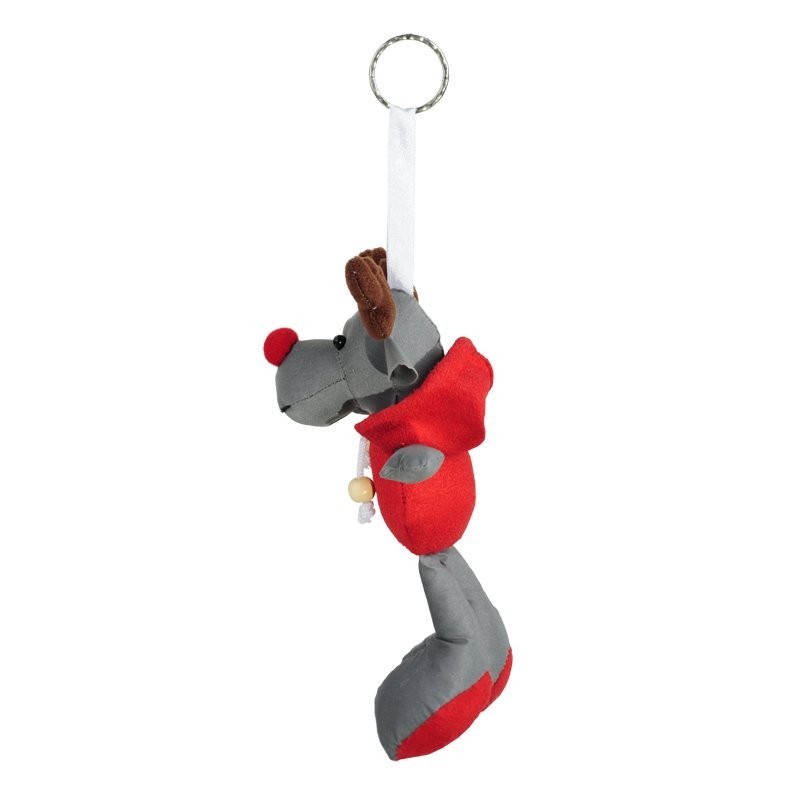 Reflective key hanger REINDEER